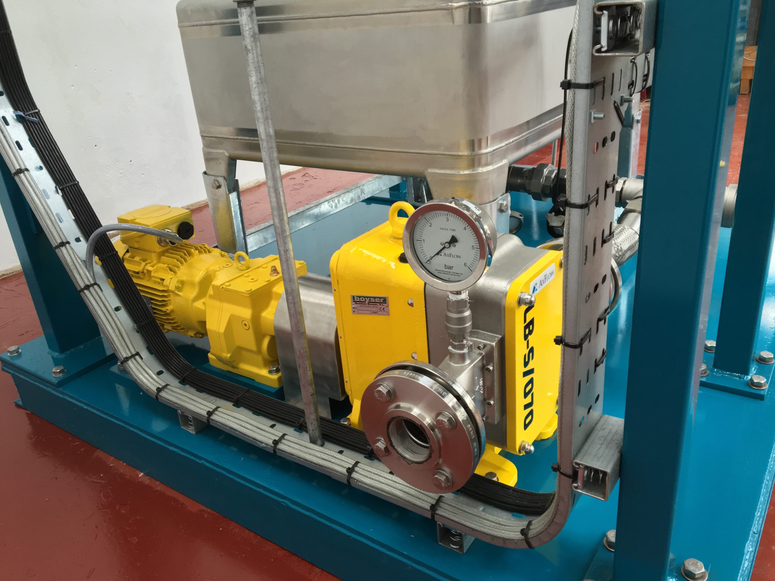 LB Series Industrial Rotary Lobe Pumps | Boyser